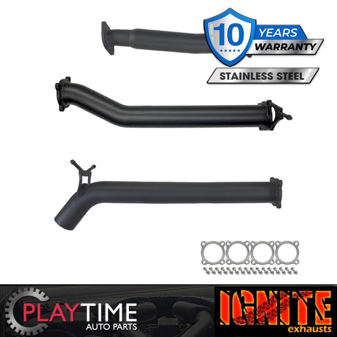 Ford Ranger Exhaust PX3 2.0L 3" DPF Back Diff Pipe Only 409 Stainless Steel