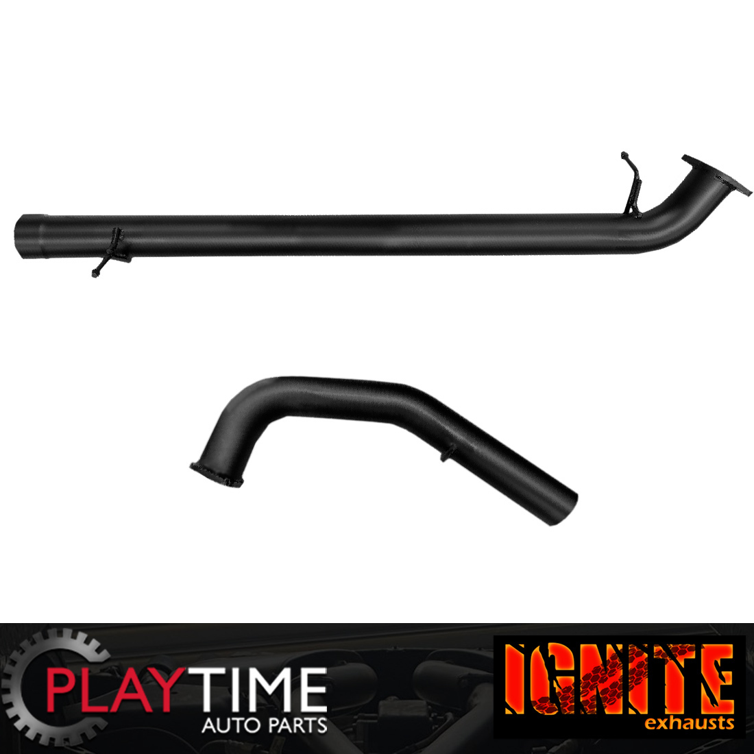 Ford Ranger Exhaust Next Gen 3L V6 TD 3 inch DPF Back Exhaust With Pipe ...