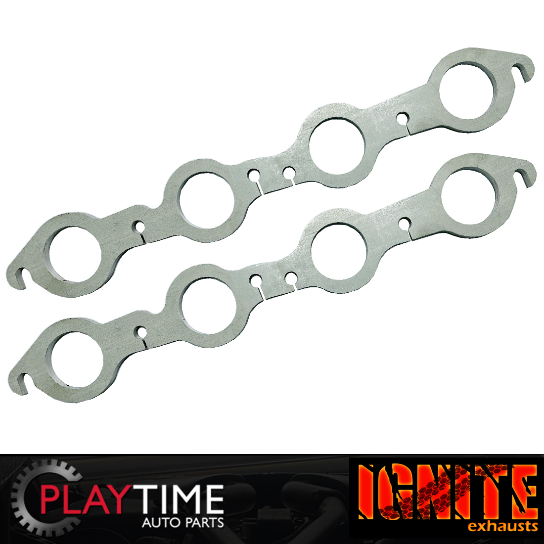 Holden Commodore LS1 LS2 LS3 V8 Extractor 1 3/4" Laser Cut Header Plates