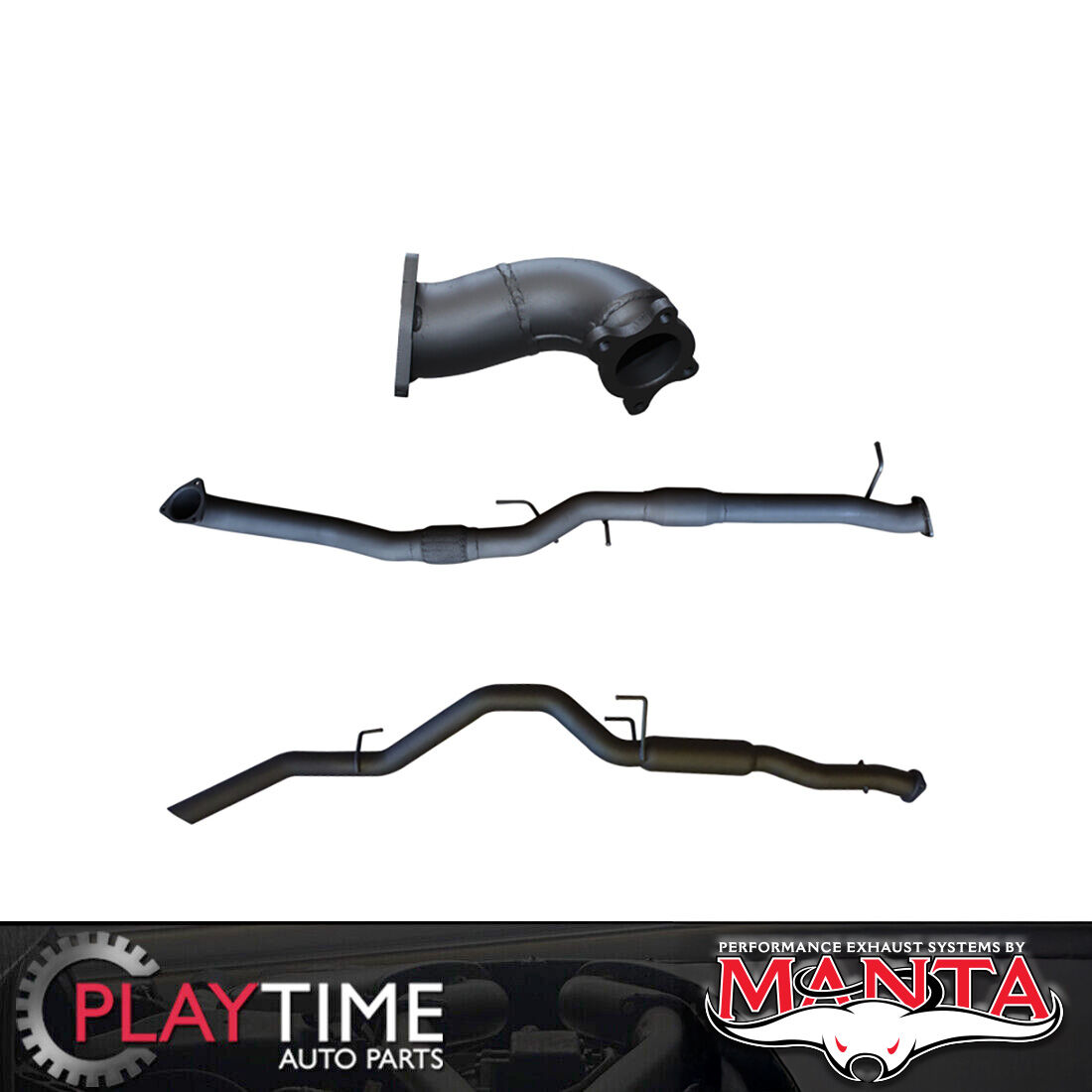 Upgrade Your Ford Ranger PJ/PK 3.0L Auto: Manta Pro Exhaust with Cat ...