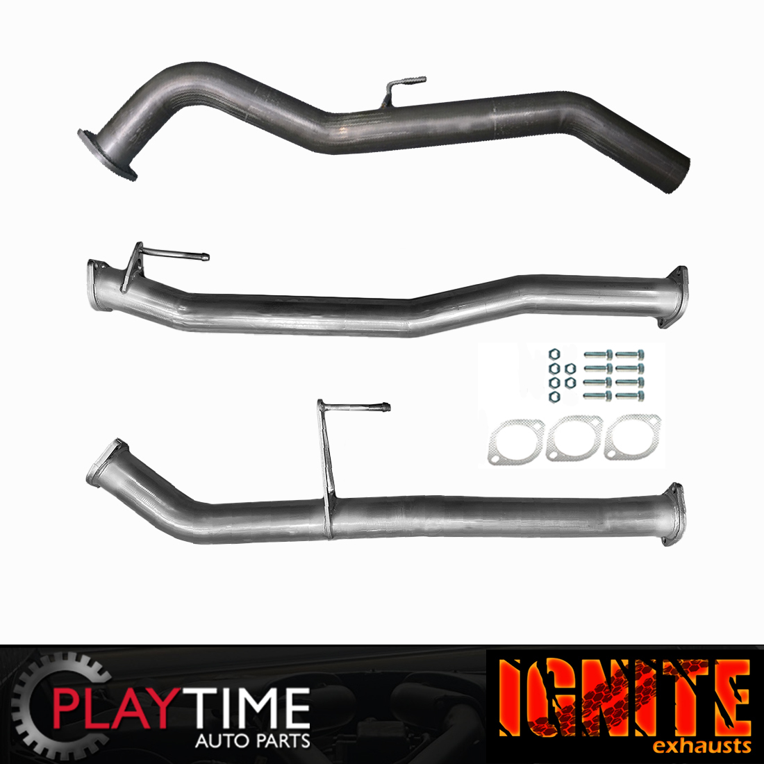 Nissan D23 Navara Exhaust Series 5 NP300 3" DPF Back with Straight Pipe ...