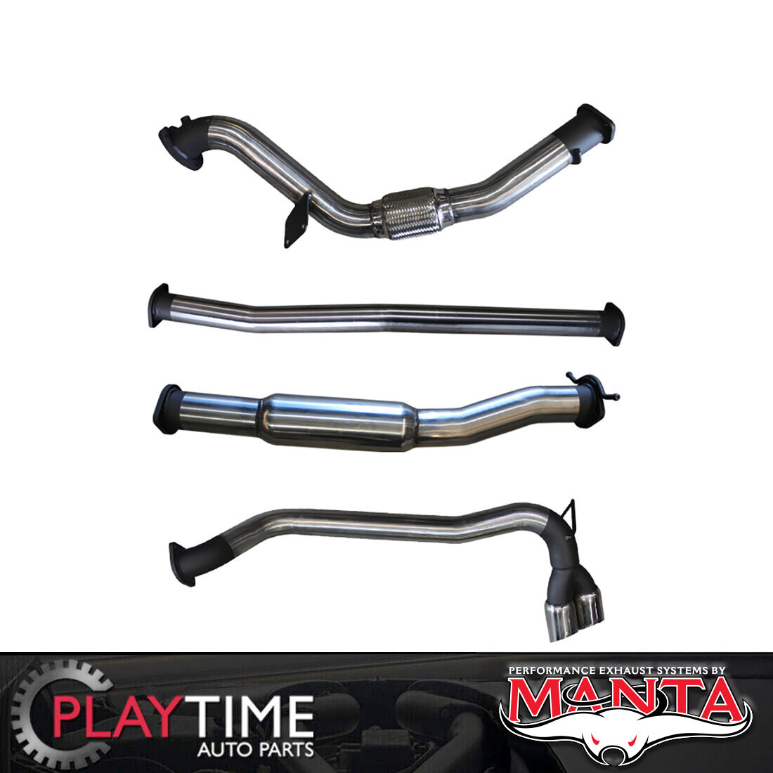 Upgrade Your Ford PX Ranger 3.2L with Manta Pro Exhaust - No Cat ...