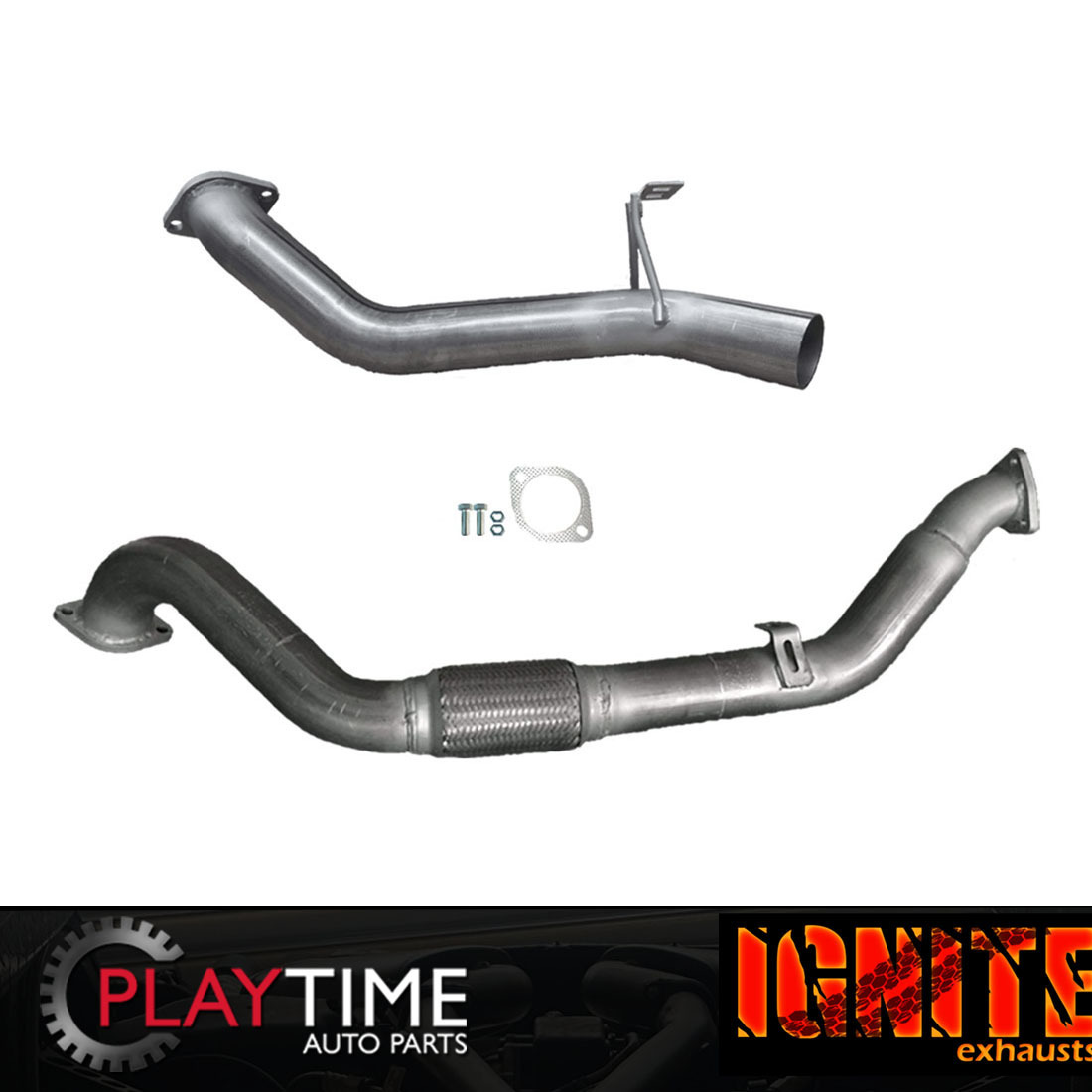 Toyota Landcruiser Exhaust 79 Series V8 S/Cab 3" Turbo Back No Cat Side ...