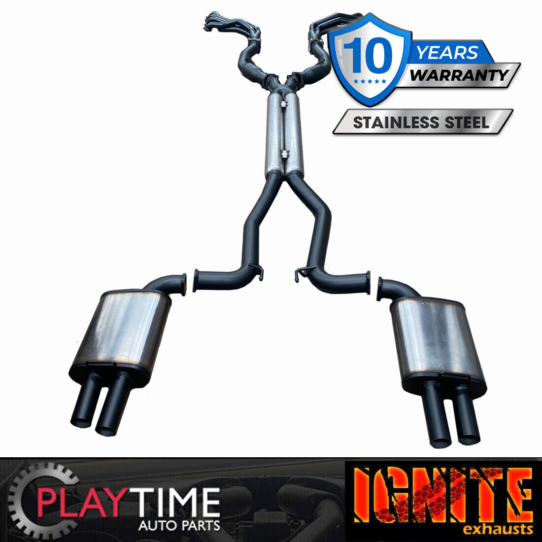 HSV Holden Commodore VF 6.2L LSA GTS 2.5" Sedan Engine Back Exhaust ...