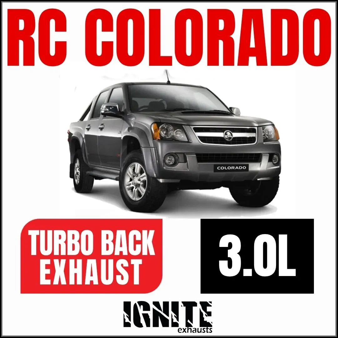Holden Colorado 2007-2012 RC 3L 3" Turbo Back Ignite Exhausts